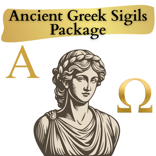 Ancient Greek Sigils Package (5+1 Sigils) – Secrets of the Mystics